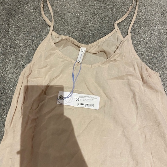 Tops | Spaghetti Strap Top Light Pinktan | Poshmark